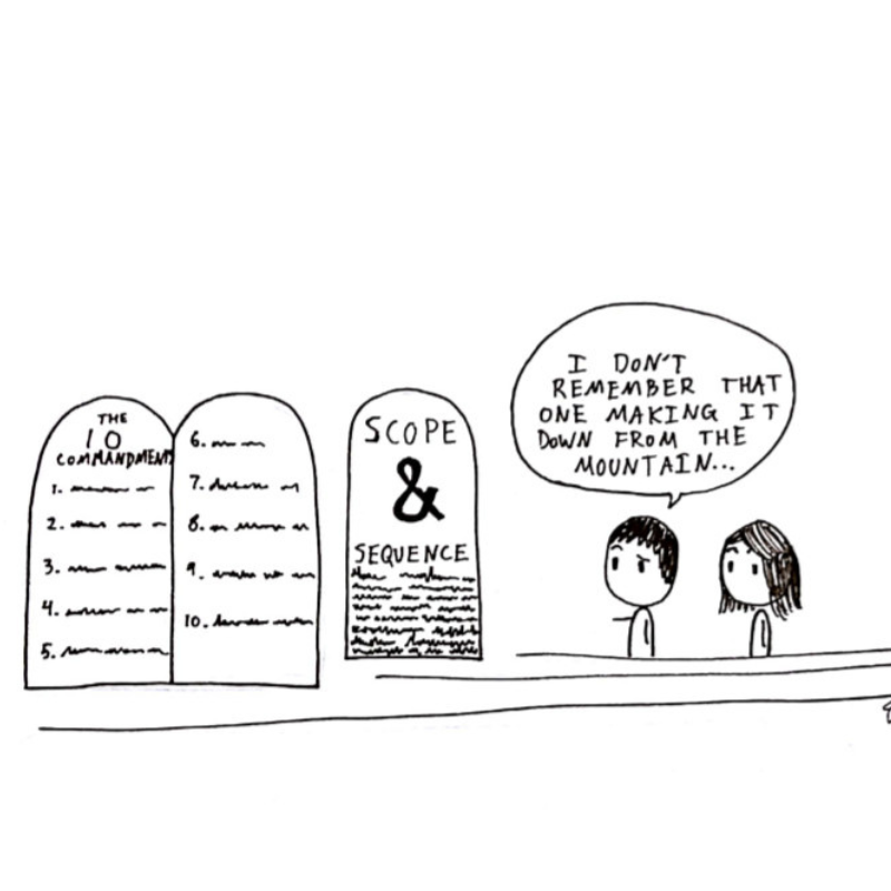 Scope and Sequence Comic – lifeasalifeschooler